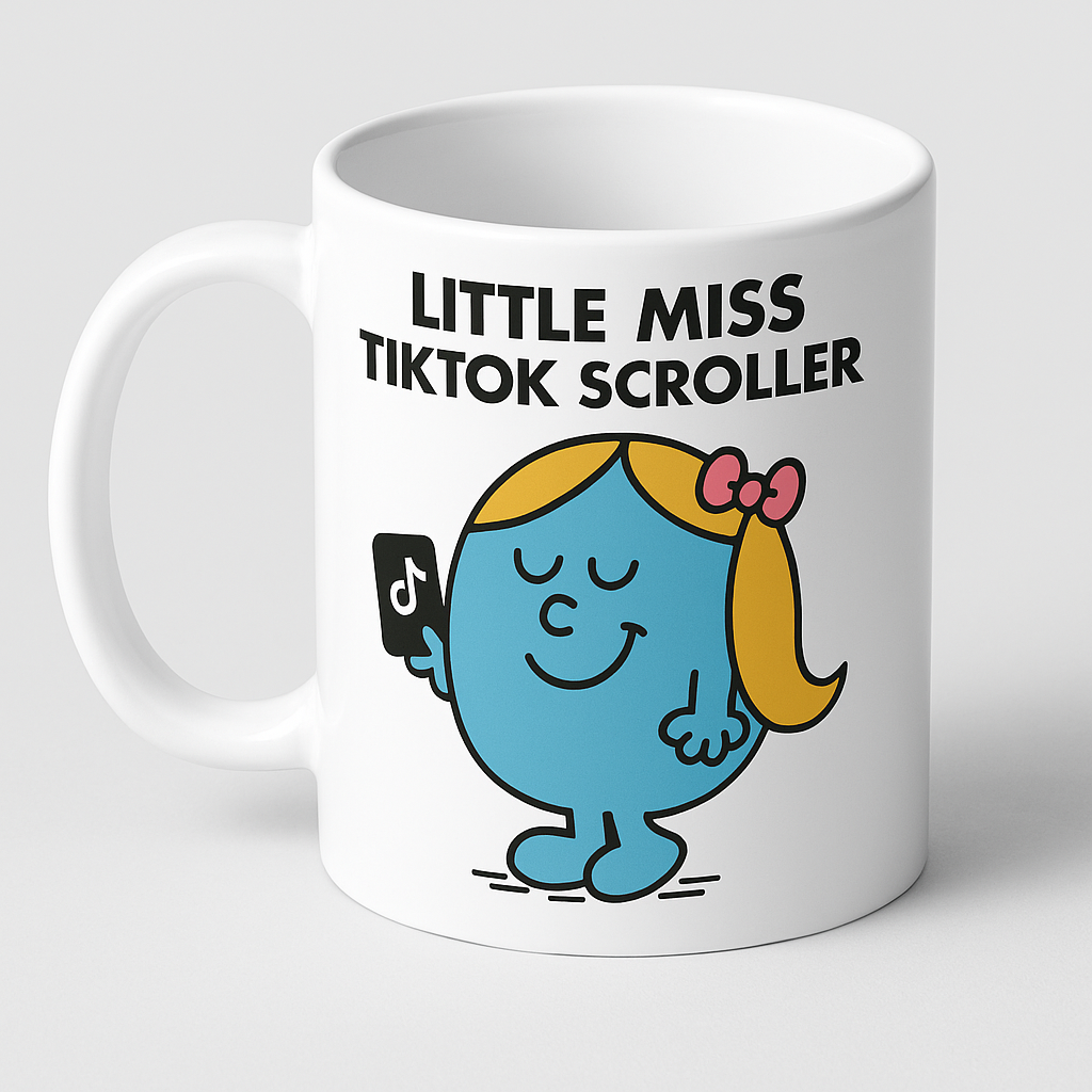 Little Miss TikTok Scroller Mug – The Craft Shack Online